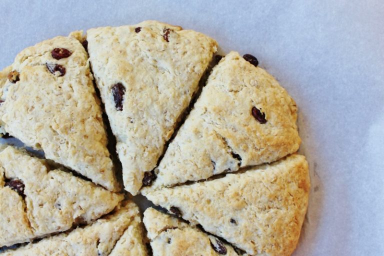 Simple Oat + Raisin Scones - My Kind of Sweet