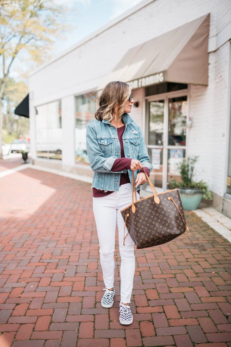 White Denim For Fall: 3 Ways - My Kind of Sweet