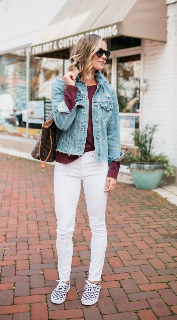 White Denim For Fall: 3 Ways - My Kind of Sweet