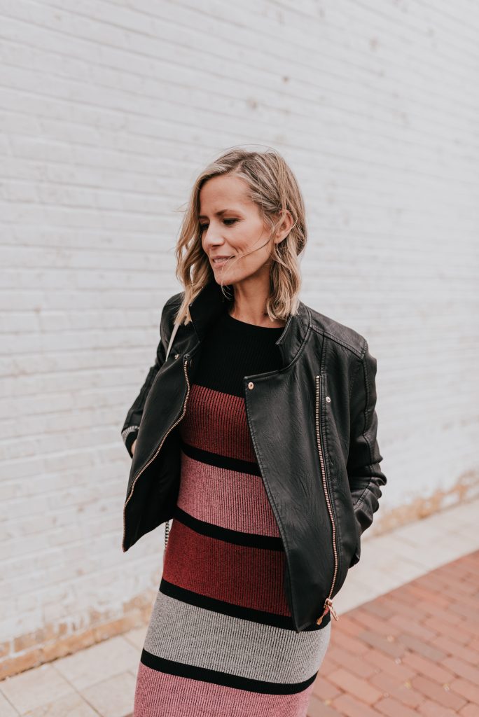 A Versatile Striped Dress: 3 Ways - My Kind of Sweet