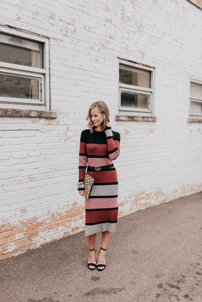 A Versatile Striped Dress: 3 Ways - My Kind of Sweet