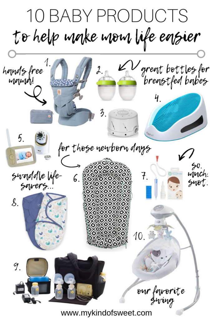 10 Baby Products That Make Mom Life Easier - My Kind of Sweet