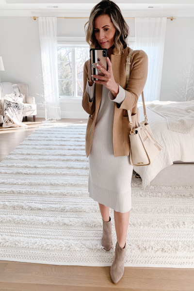 J.Crew Sweater Blazer | 8 Ways - My Kind of Sweet